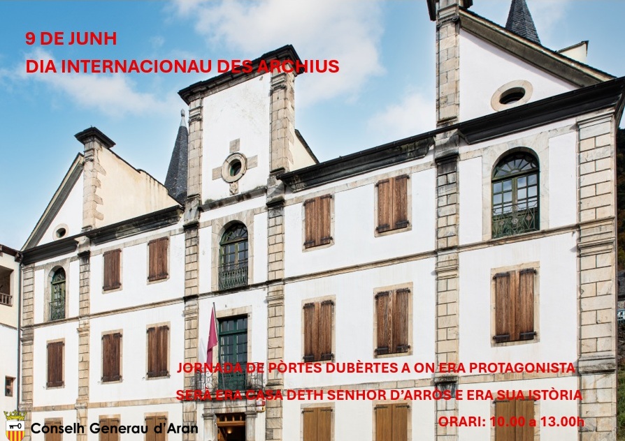 DIA INTERNACIONAU DES ARCHIUS - Visitvaldaran.com - Valle de Arán ...