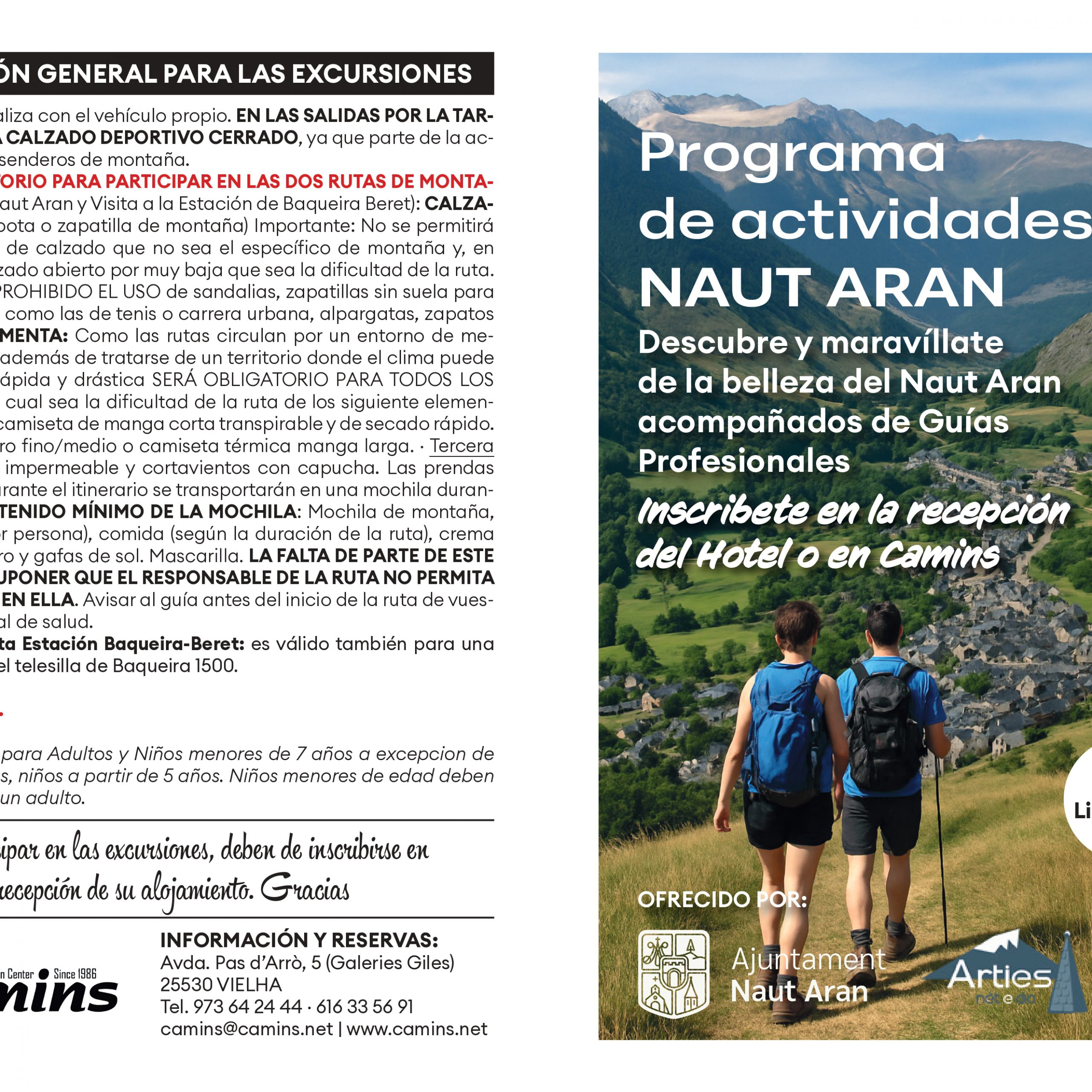 ACTIVIDADES GRATUITAS GUIADAS PARA VIAJEROS PERNOCTANDO EN ALOJAMIENTOS ...